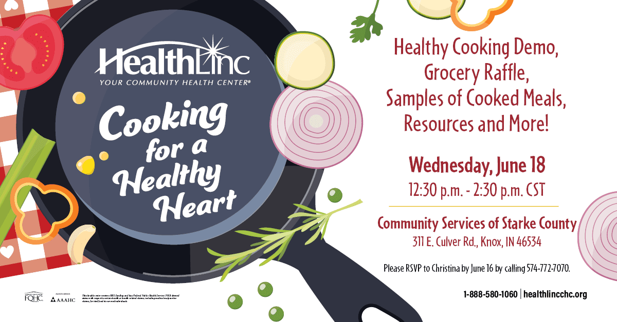 Healthy Cooking Demonstration - HealthLinc Knox | HealthLinc