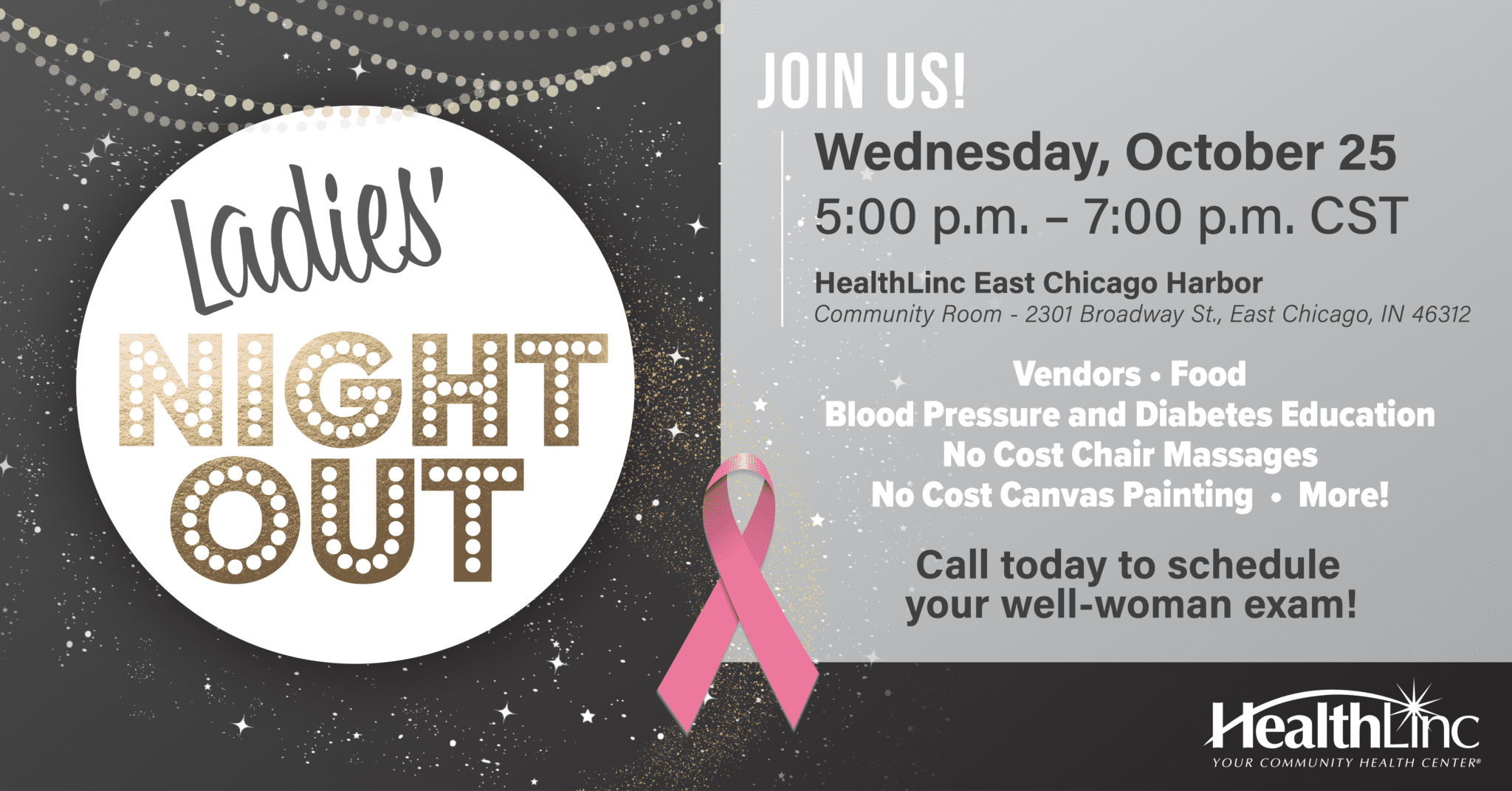 Ladies Night Out 2023 East Chicago Harbor Healthlinc